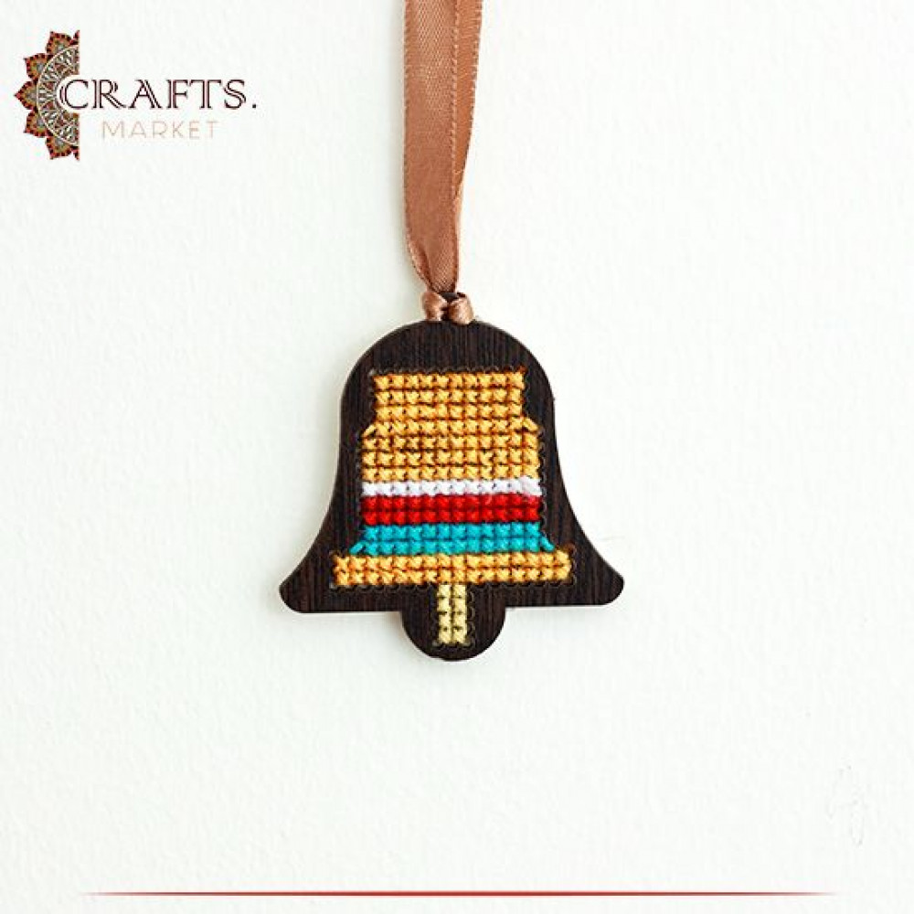 Handmade Multi-Color Satin Chain " Bell" Design