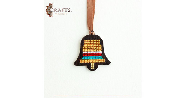 Handmade Multi-Color Satin Chain " Bell" Design