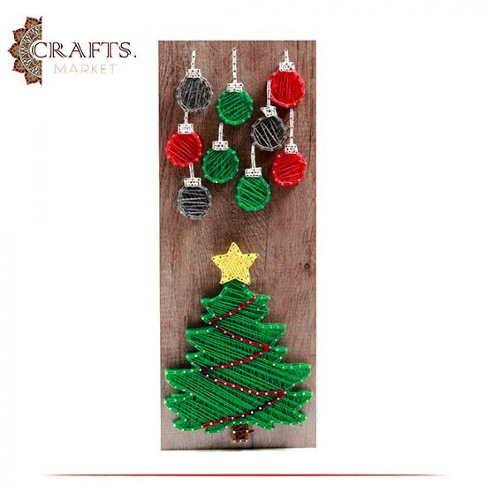 String Art Handmade " Christmas Tree " Design