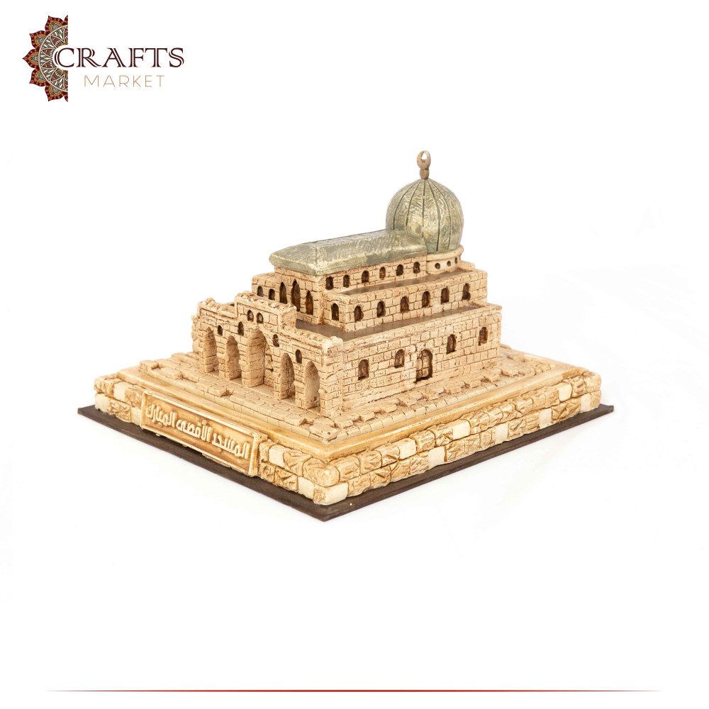Handmade Reinforced gypsum Statue Home Decor with an "Al-Aqsa Mosque ...