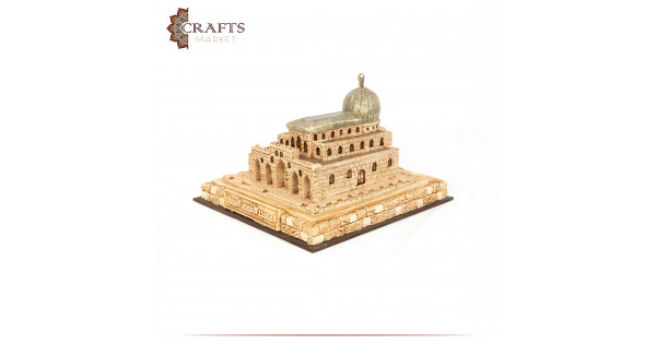 Handmade Reinforced gypsum Statue Home Decor with an "Al-Aqsa Mosque ...