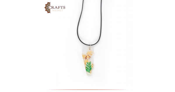 Handmade Women's Necklace in a "Jordan Map" Design