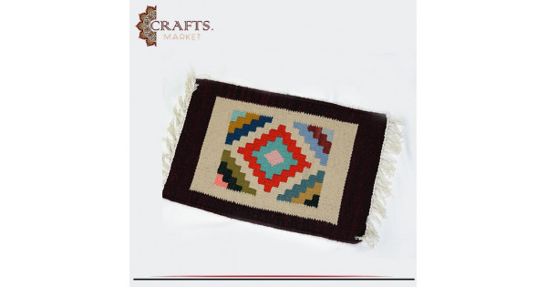 Handmade Multicolor Wool Rug
