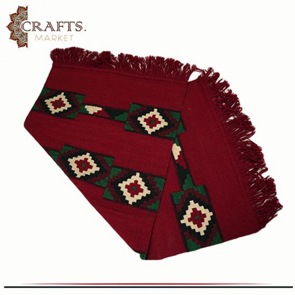 Handmade Multicolor Wool Rug